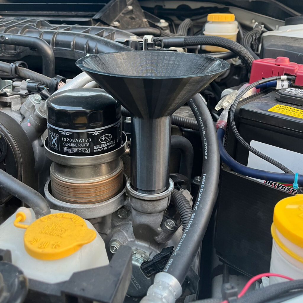 Subaru Oil Fill Funnel – Alt. Manufacturing
